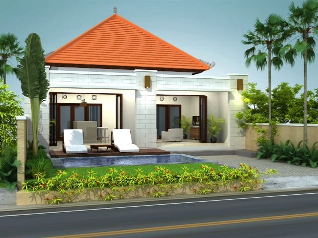 Villa Style Home Designs Rectangle